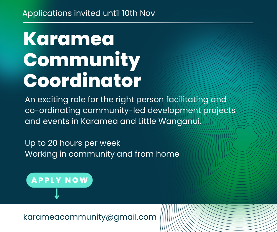 Community Coordinator Job Opportunity | Karamea.nz