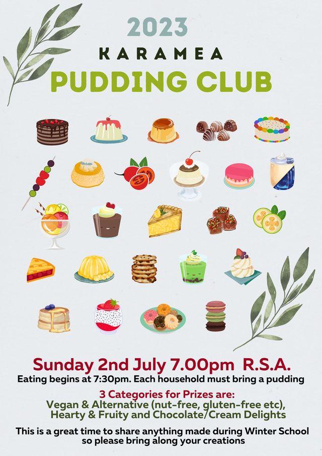 Karamea Pudding Club 2023 | Karamea.nz